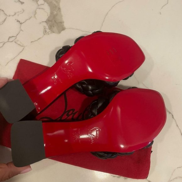 Christian Louboutin | Shoes | Christian Louboutin Marmela Braided ...